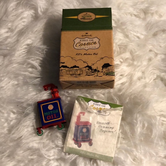 Accents | Hallmark Kiddie Car Corner Kcs Motor Oil | Poshmark